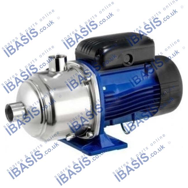 LOWARA E-HMP 1HM05P05M5HVBE 0.5 KW HORIZONTAL MULTISTAGE PUMP 220V-240V ...