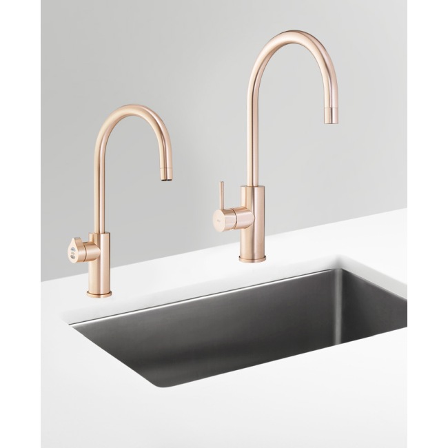 ZIP HYDROTAP ARC 4IN1 BAHA 240 ARC MIXER BRUSHED ROSE GOLD - Hanicks