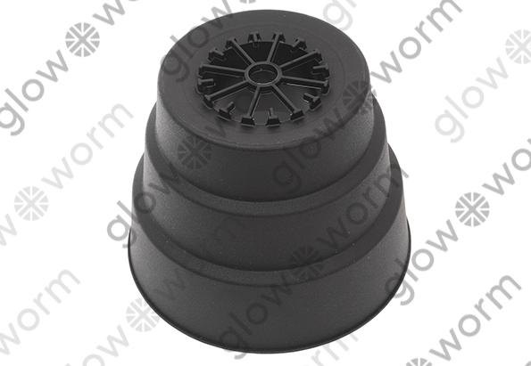 FLUE GAS CAP BLACK - Hanicks