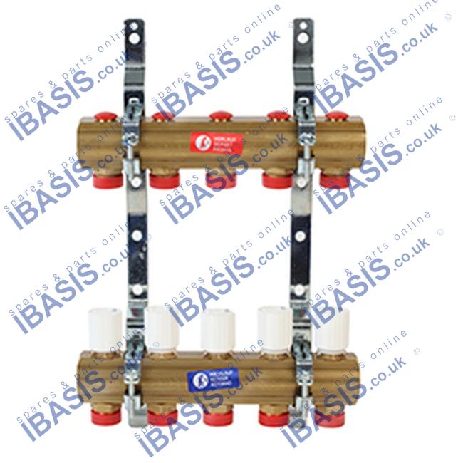 R553D 1 X 18 /2 PREASSEMBLED BRASS MANIFOLD FOR HVAC SYSTEMS. COMPOSED ...