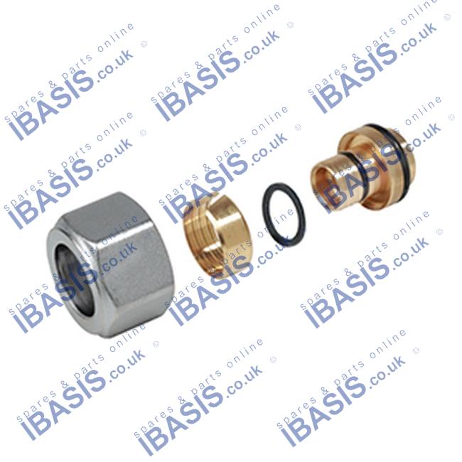 R179E 3/4E X (14 X 2) PLASTIC PIPE ADAPTOR, EUROCONE CONNECTION. FOR ...