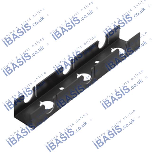 K389 Ø20 - PITCH 50 MM (2 M) PIPE FIXING TRACK IN BARS, FOR USE WITH ...