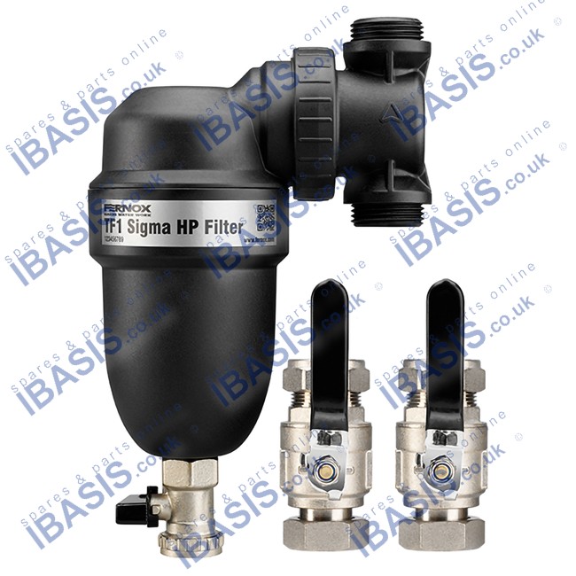 TF1 SIGMA HP FILTER WITH VALVES 28MM - Hanicks