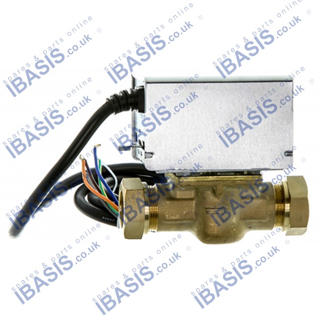 TOWER 22MM 2 PORT ZONE VALVE SPRING RETURN 240V COMMON CABLE COLOURS ...