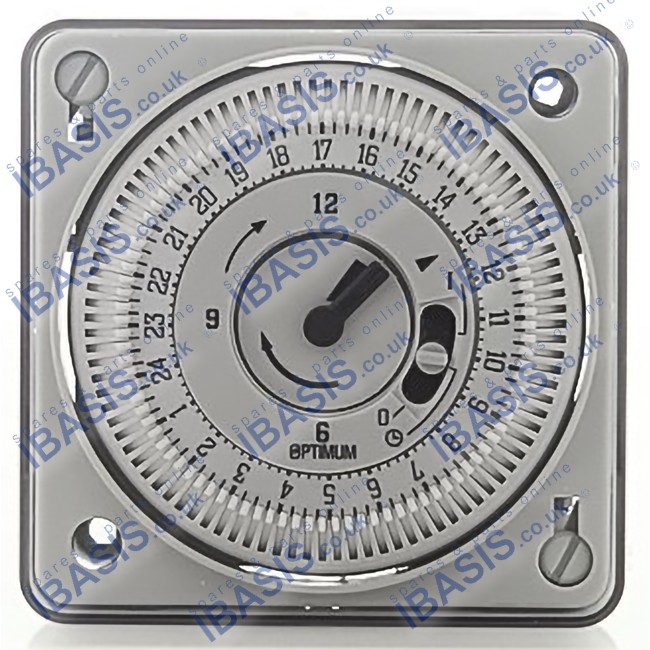 SYNCHRONOUS TIMESWITCH PANEL MOUNT 24 HR - Hanicks