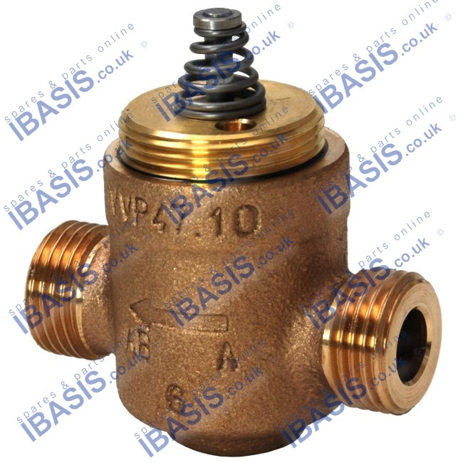2-PORT SEAT VALVE, EXTERNAL THREAD, PN16, DN10, KVS 1.6 - Hanicks