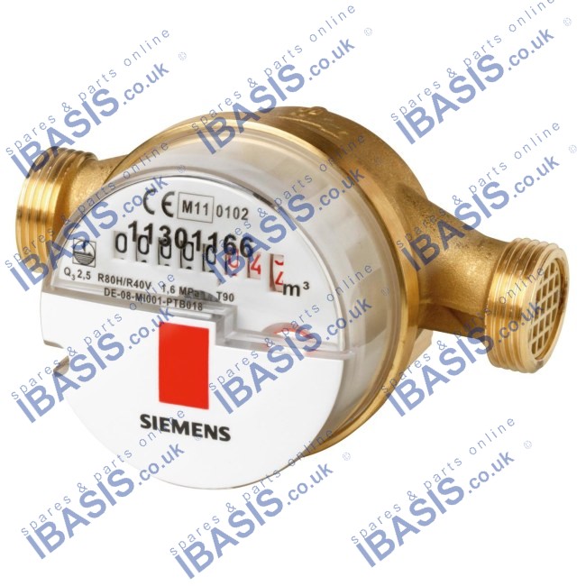 MECHANICAL WATER METER SINGLE-JET, WITH MODULE SLOT, 2.5 M³/H, 110 MM ...