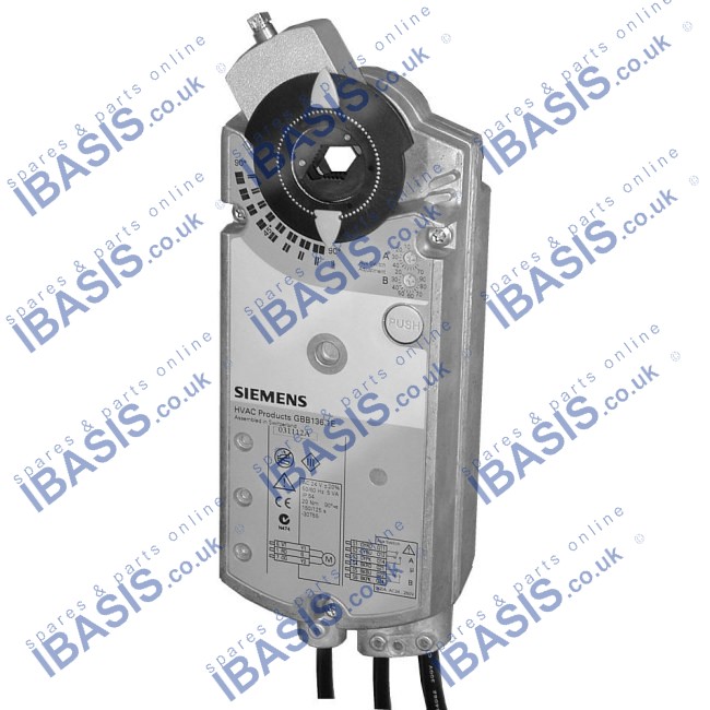 ROTARY AIR DAMPER ACTUATOR, AC 24 V, DC 0…35 V ADJUSTABLE, 35 NM, 150 S ...