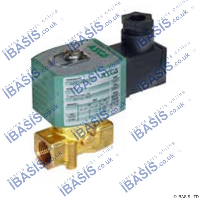 DIRECT OPERATED SOLENOID VALVE, NC, GAZ/RP 1/4, D=5.6 BRASS BODY, EPDM ...
