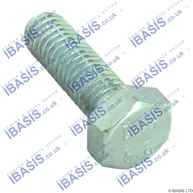 BOLT M8 X 25MM HEX HEAD - Hanicks