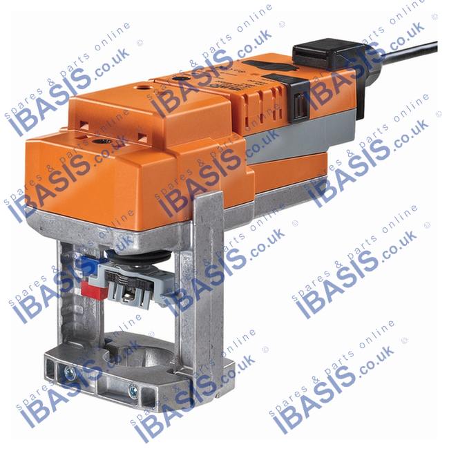 GLOBE VALVE ACTUATOR, 1500 N, AC/DC 24 V, 0.5...10 V, 150 S, STROKE 20 ...
