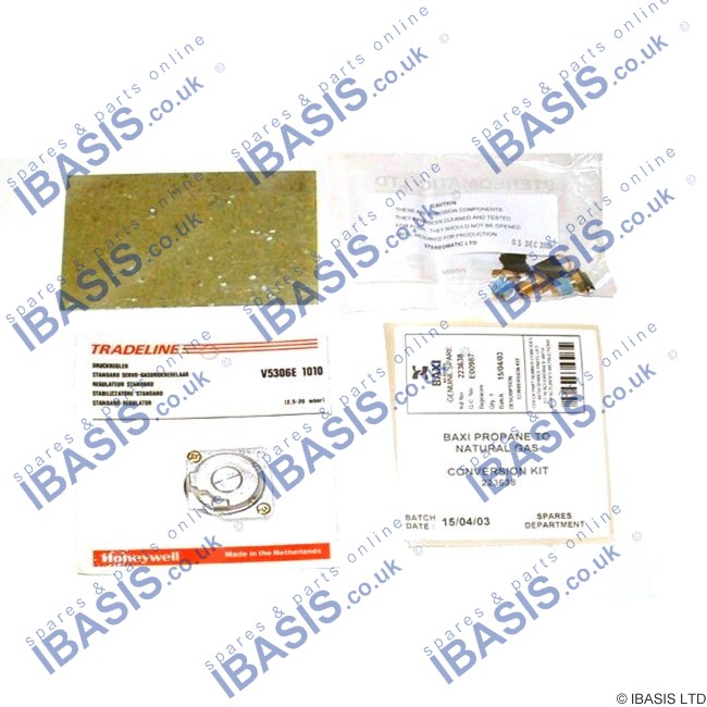 CONVERSION KIT - LPG TO NATURAL GAS - Hanicks