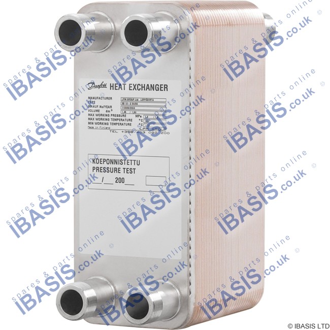 XB10-1-70-2-25-A-1G1-1G1 BRAZED HEAT EXCHANGER - Hanicks