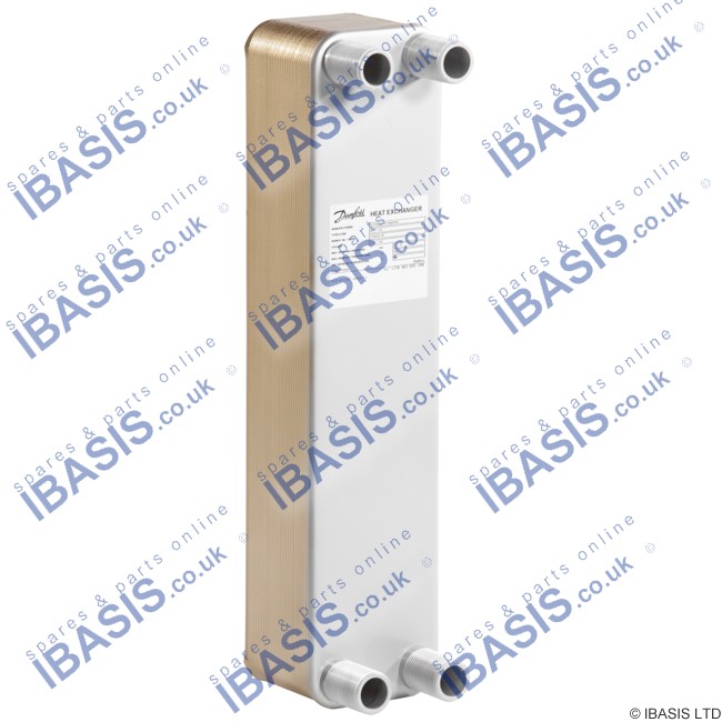 XB37M-1 100 PN25 G 1 X20MM BRAZED HEAT EXCHANGER PATTERN TYPE MP - Hanicks