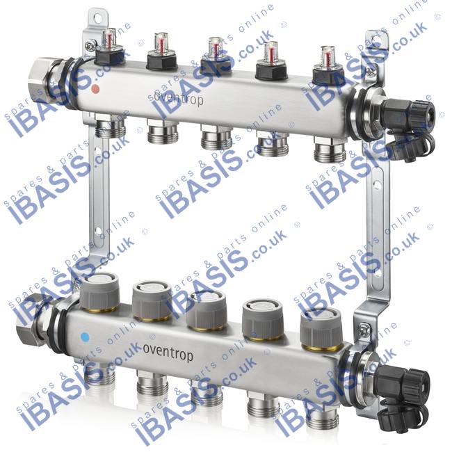 MULTIDIS SFQ HEATING CIRCUIT MANIFOLD WITH Q-TECH WITH INTEGRATED FLOW ...