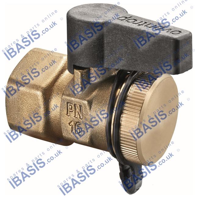 OPTIFLEX FILL AND DRAIN BALL VALVE WITH INTERNAL THREAD PN 16, WITHOUT ...