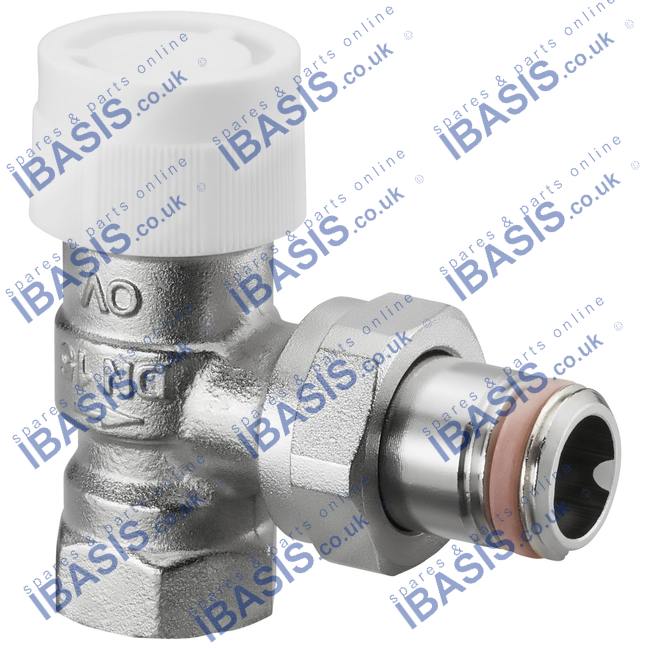 AV 9 THERMOSTATIC VALVE, ANGLE (SELF-SEALING) DN 15, RP ½ X R ½, PN 10 ...