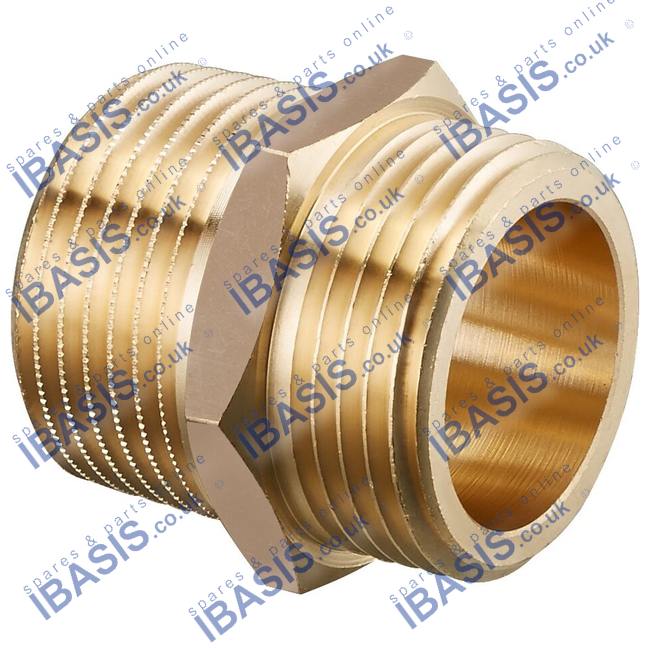 DOUBLE THREADED FITTING FOR BOILER AND STORAGE CYLINDER CONNECTION TO ...