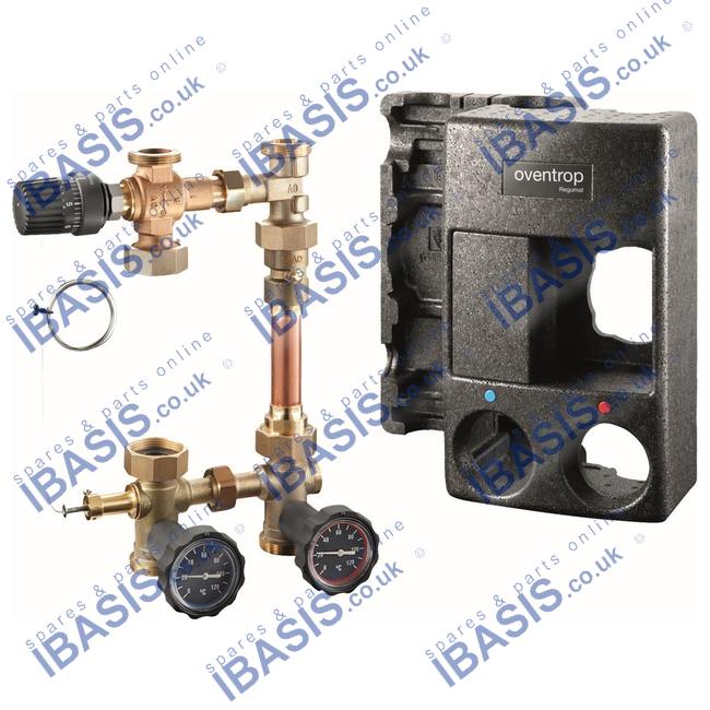SOLID FUEL BOILER STATION REGUMAT RTA-180 DN 25, WITHOUT PUMP - Hanicks