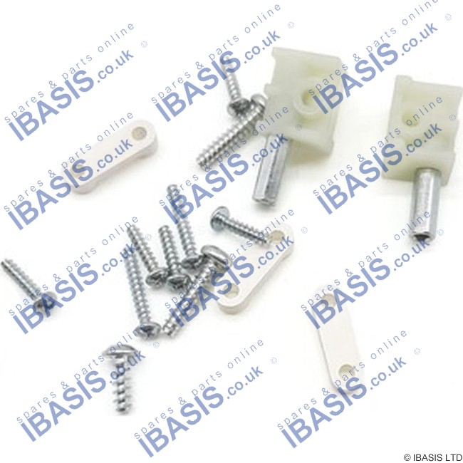 CONTROLS BOX FIXINGS & HINGE KIT - Hanicks
