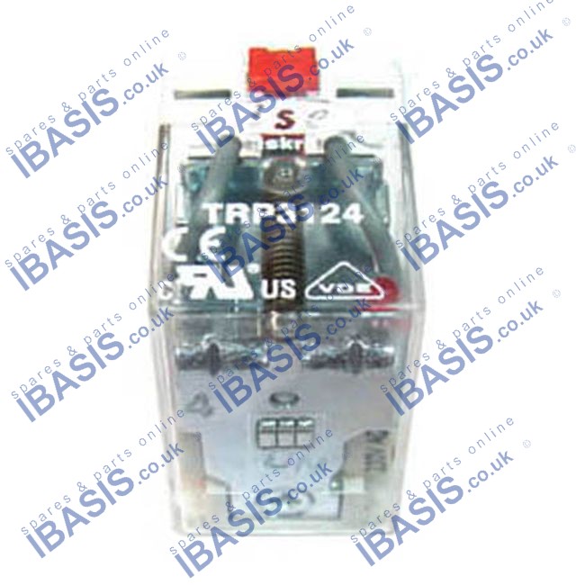 PLUG IN' RELAY 240V (2 POLE - R2 - CLEAR CASING) - Hanicks